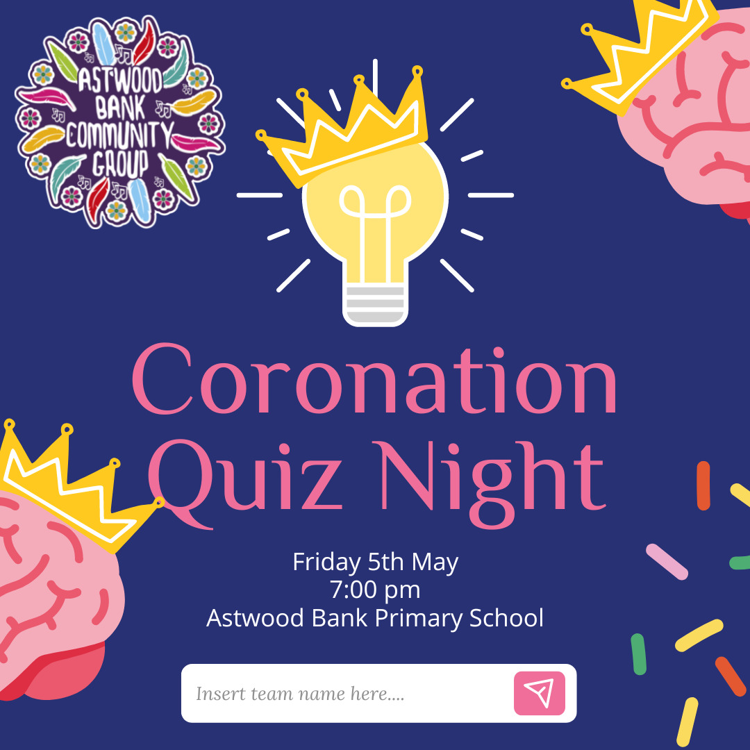 Coronation Quiz Night | Astwood Bank Community GroupAstwood Bank ...